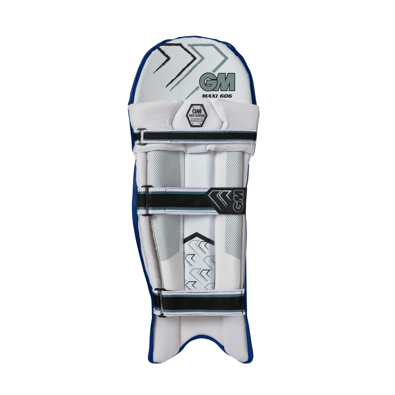 GM Maxi 606 Navy Cricket Pads (2024)