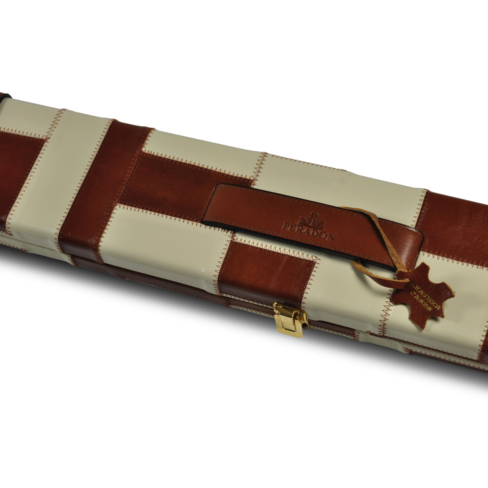 Kaufen Peradon Tan & Cream Leather 3/4 Snooker Case