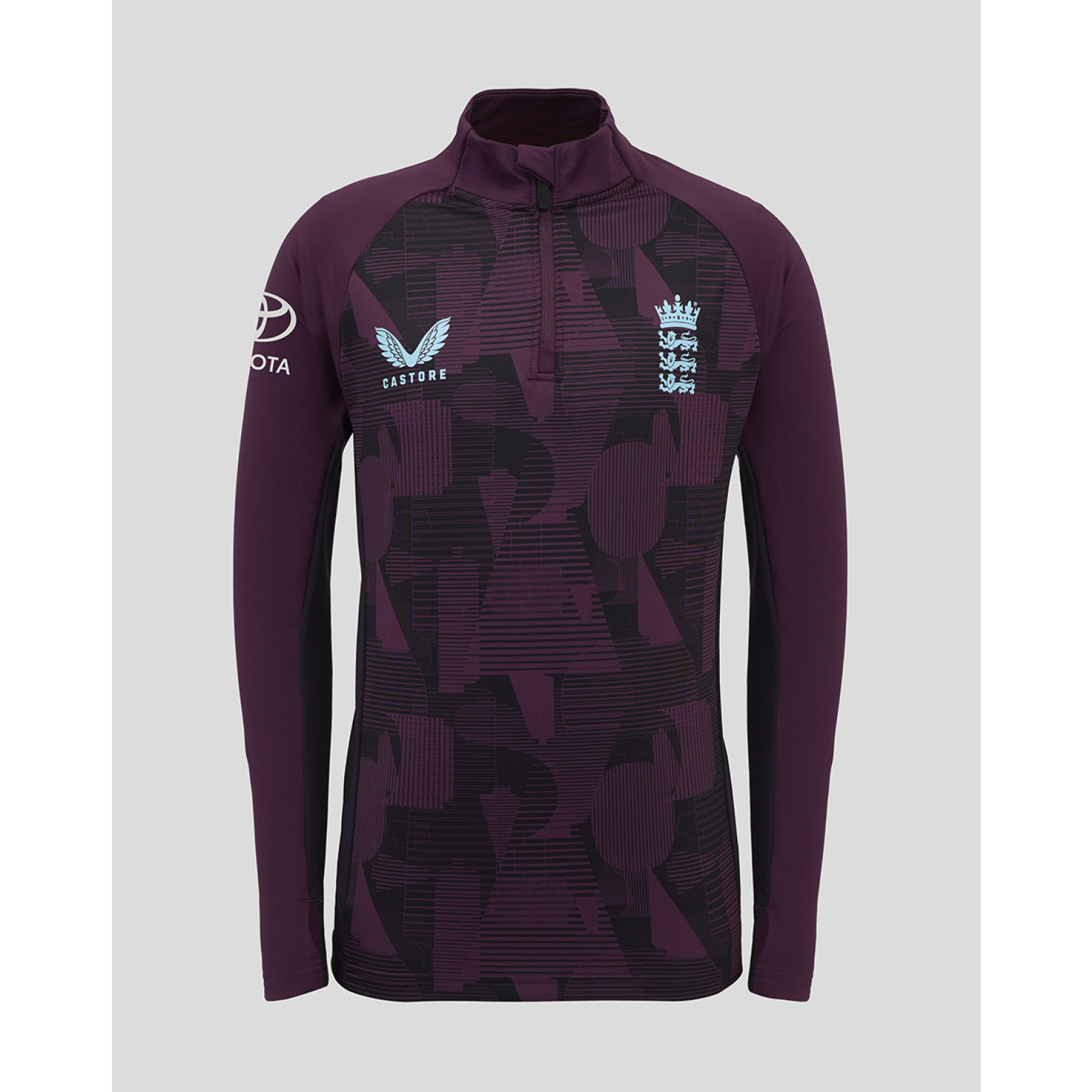 Castore England Cricket Pro 1/4 Zip Training Top - Junior (2025/26)