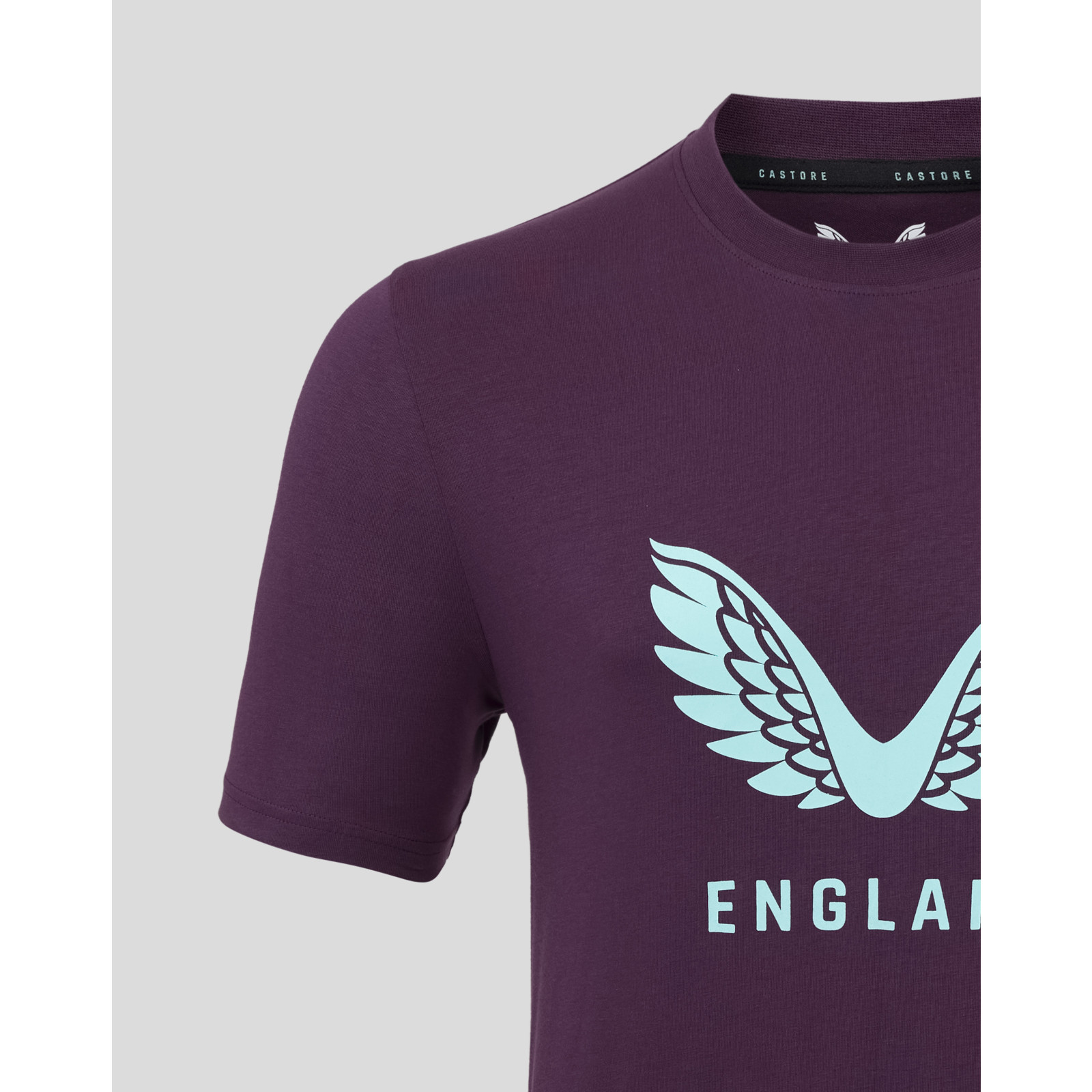 Acheter T-shirt Castore England Cricket Lock Up avec logo - Junior