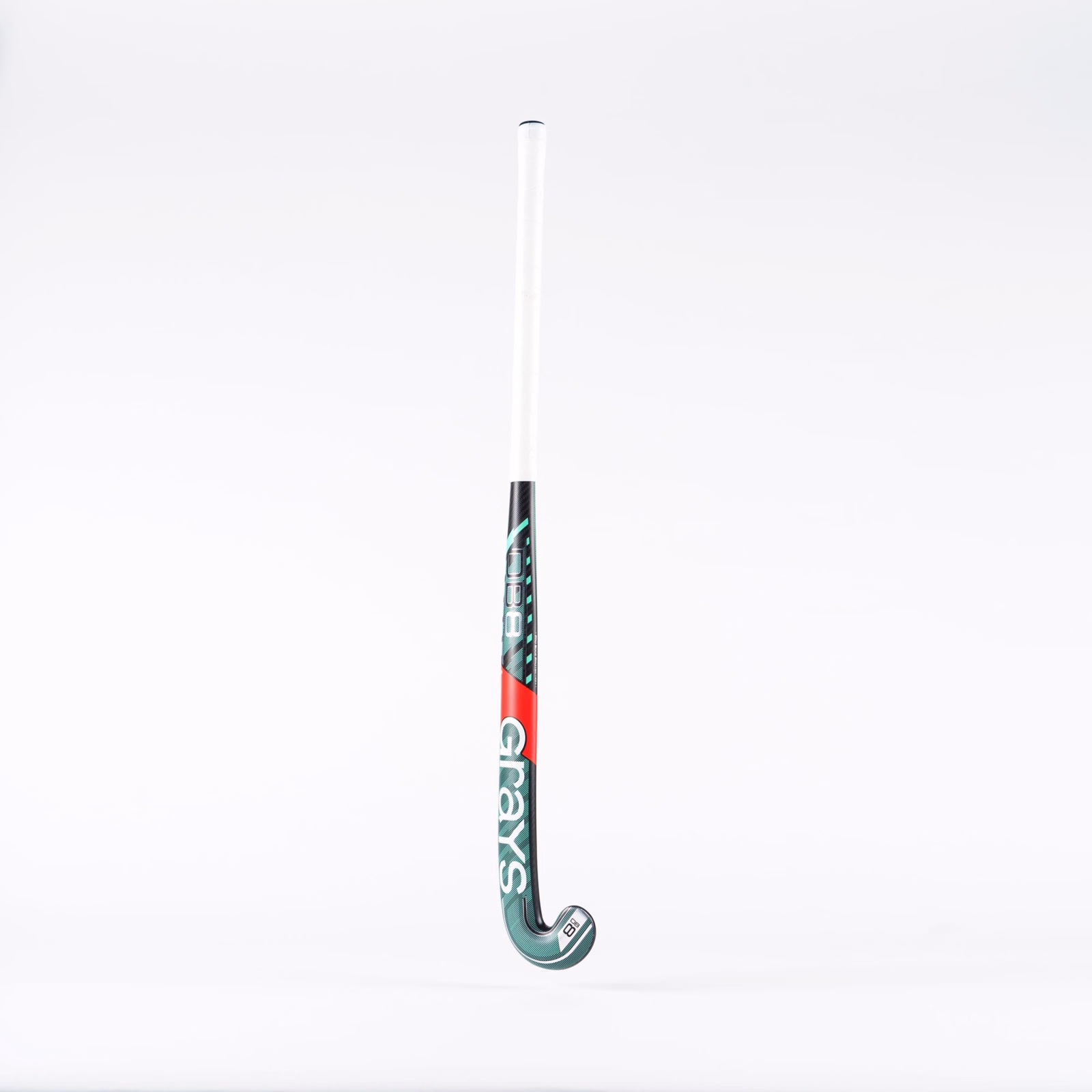 Grays DB 8 Hockey Stick - Black/Aqua (2025/26)
